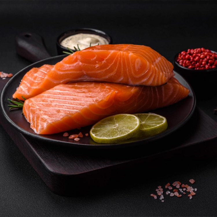 Norwegian Salmon Double Portion Skin-Off 300g